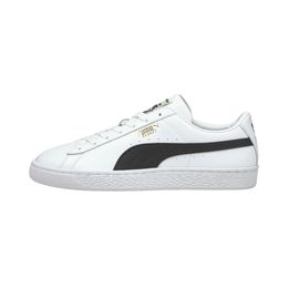 Puma Damen Sneaker "Basket Classic XXI Sneaker Erwachsene", Gr. 46, schwarz-wei&szlig;, Obermaterial: Synthetik, Kuhleder, Leder. Futter: Synthetik,