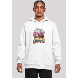 F4NT4STIC Herren Sweatshirt "Scooby Doo Life Is Sweet", wei&szlig;, Gr. M, Obermaterial: 65% Baumwolle, 35% Polyester, Sweatshirts, Herren,Premium