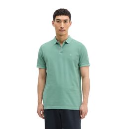 Marc O'Polo Poloshirt MARC O'POLO "aus Organic Cotton-Stretch", Herren, Gr. L, botanical gr&uuml;n, Obermaterial: 95% Baumwolle, 5% Elasthan, unifarben, figurbetont, Rippb&uuml;ndchen, Shirts