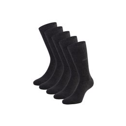 Cinque Herren Kurzsocken "Socken Business 5P 5er Pack", Gr. 43, grau, Obermaterial: 80% Baumwolle CO. 16% Polyamid PA. 4% Elasthan EL., Socken