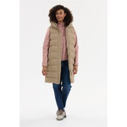 WHISTLER Damen Steppweste "Joana"beige, Gr. 38, 100% Polyester, Westen, mit wasserabweisender Beschichtung