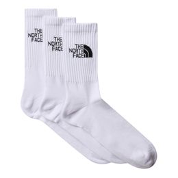 The North Face Damen Socken "EVERYDAY STANDARD CREW SOCK - 3P", Gr. L, wei&szlig;, Obermaterial: 65% Baumwolle, 33% Polyester, 2% Elasthan, Socken, f&uuml;r