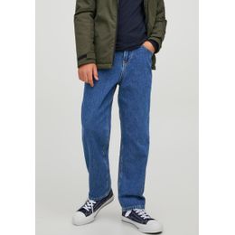 Jack & Jones Jungen Relax-fit-Jeans "JJICHRIS JJORIGINAL MF 723 NOOS JNR", blau, Gr. 152, JACK & JONES JUNIOR, unifarben, Denim/Jeans, Obermaterial: 100%