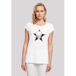 F4NT4STIC Damen T-Shirt "Looney Tunes Tweetie'", wei&szlig;, Gr. S, Obermaterial: 100% Baumwolle, Shirts, Print