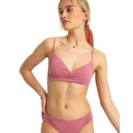 Roxy Damen Bandeau-Bikini-Top "Beach Classics", rosa, Gr. XS, Obermaterial: 85% Microfaser, 15% Elasthan;, Bikini-Oberteile