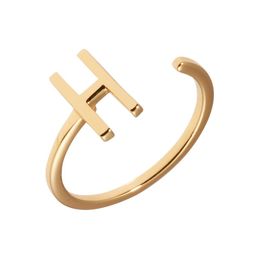 Design Letters Ring female Gold size 1