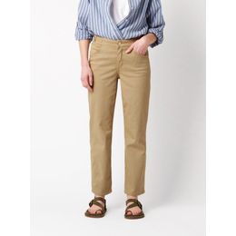 Toni Damen 7/8-Jeans "Liv 7/8"sand, Gr. 40, Denim/Jeans, Obermaterial: 88% Baumwolle, 10% Polyester, 2% Elasthan, Jeans, Regular-Fit, mit Stretch