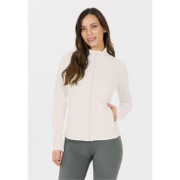 ENDURANCE ATHLECIA ATHLECIA Damen Outdoorjacke "Krosa"beige, Gr. 46, unifarben, 80% Polyester, 20% Elasthan, Jacken, mit Vollrei&szlig;verschluss und Flatlock-N&auml;hten