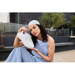 Rieker Damen Slip-On Sneaker, Gr. 39wei&szlig;, Textil, Basic, Schuhe, Schlupfschuh, Halbschuh, Freizeitsneaker mit Gummizug