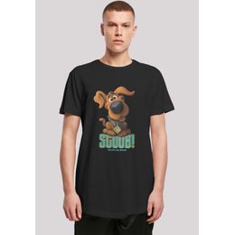 F4NT4STIC Damen T-Shirt "Long Cut T-Shirt 'Scooby Doo Puppy Scooby'", schwarz, Gr. XS, Obermaterial: 100% Baumwolle, Shirts, Herren,Premium