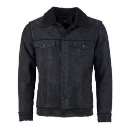 Maze Herren Lederjacke "42023045", schwarz, Gr. S, Obermaterial: 100% Lammleder. Futter: 100% Polyester. &Auml;rmelfutter: 100% Polyester, Jacken