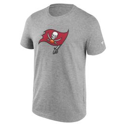 Fanatics Damen T-Shirt "Fanatics T-Shirt Tampa Bay Buccaneers Primary Logo Graphic", grau, Gr. S, 100% Baumwolle, Shirts