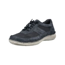Josef Seibel Herren Schn&uuml;rschuh "Josef Seibel Halbschuhe Leder/Textil", Gr. 42, lila, Leder, Textil, Schuhe