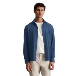 Marc O'Polo MARC O'POLO Herren Langarmhemd, bunt, Gr. L, Web, Obermaterial: 100% Baumwolle, Hemden, weiche, leichte Chambray-Qualit&auml;t