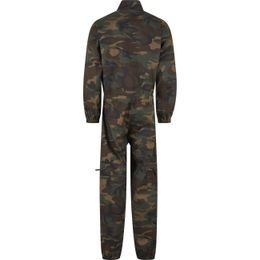 Brandit Herren Jumpsuit "Brandit Herren Einsatzkombi"woodland, Gr. 4XL, unifarben, 80% Polyester, 20% Baumwolle, Overalls