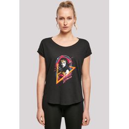F4NT4STIC Damen T-Shirt "DC Comics Wonder Woman 84 Diana 80s Triangle'", schwarz, Gr. XS, Obermaterial: 100% Baumwolle, Shirts, Print