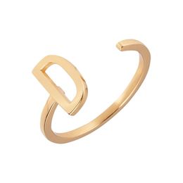 Design Letters Ring female Gold size 1
