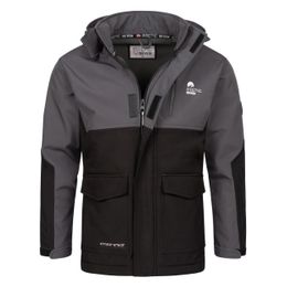 Arctic Seven Herren Softshelljacke "ASRenaldoo", grau, Gr. M, Obermaterial: 96% Polyester, 4% Elasthan; Innenseite: 100% Polyester, Jacken,