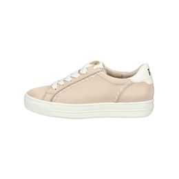 Paul Green Damen Plateausneaker "Paul Green Sneaker Nubukleder", Gr. 40beige, Nubukleder, Schuhe