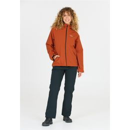 WEATHER REPORT Damen Outdoorjacke "Gust", rot, Gr. 42, unifarben, 100% Polyester, Jacken, mit 10.000 mm Wassers&auml;ule