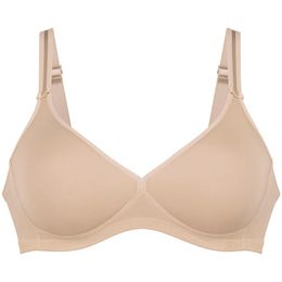 Rosa Faia Damen Soft-BH "Selma Pure", Gr. 95desert, Spacer, Obermaterial: 59% Polyester, 27% Polyamid, 14% Elasthan, unifarben, BHs, Spacer-Schale,