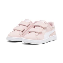 Puma Damen Sneaker "Smash 3.0 Buck Sneakers Jugendliche", Gr. 34frosty pink wei&szlig;, Obermaterial: Synthetik, Textil; Futter: Textil; Innensohle: