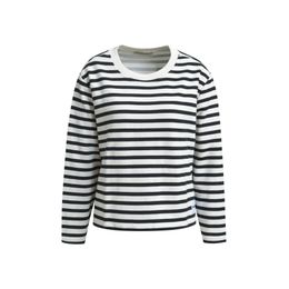 Smith & Soul SMITH & SOUL Damen Sweater, schwarz-wei&szlig;, Gr. L, gestreift, Sweatware, Material: 100% Baumwolle, Sweatshirts, aus Baumwolle