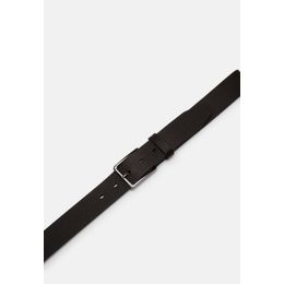 Bugatti Herren Lederg&uuml;rtel "Bugatti Herreng&uuml;rtel 0200", schwarz, Gr. 115, Leder, G&uuml;rtel
