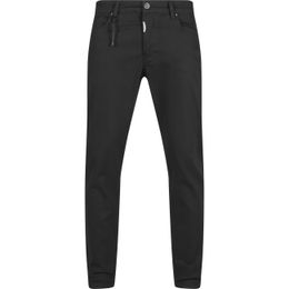2Y Premium Herren Bequeme Jeans "2Y Premium Herren 2Y Tapered Fit Jeans"schwarz, Gr. 30, unifarben, 100% Baumwolle, Jeans