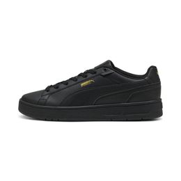 Puma Damen Sneaker "Court Classico Sneakers Erwachsene", Gr. 40,5, schwarz, Obermaterial: Synthetik, Textil. Futter: Textil. Innensohle: Textil.