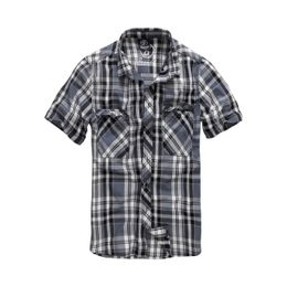 Brandit Herren Langarmhemd "Brandit Herren Roadstar Shirt"schwarz, charcoal, Gr. L, unifarben, 100% Baumwolle, Hemden