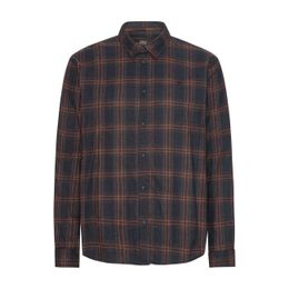 Herren Langarm-Poloshirt "Clean Cut Copenhagen Dylan Checked Flannel Shirt"schwarz navy, Gr. S, Clean Cut Copenhagen, kariert, 100% Baumwolle, Shirts