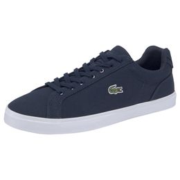 Lacoste Herren Sneaker "LEROND PRO BL 123 1 CMA", Gr. 43navy, wei&szlig;, Textil, Schuhe