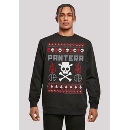 F4NT4STIC Herren Sweatshirt "Pantera Weihnachten Christmas", schwarz, Gr. XXL, Obermaterial: 50% Baumwolle, 50% Polyester, Sweatshirts, Musik, Band,