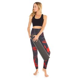 WINSHAPE Damen Sport-Bustier "WVR1", schwarz, Gr. M, Obermaterial: 90% Baumwolle, 10% Elasthan, BHs