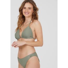ENDURANCE ATHLECIA ATHLECIA Damen Triangel-Bikini-Top "Aqumiee", gr&uuml;n, Gr. 36, unifarben, 80% Nylon, 20% Elasthan, Bikini-Oberteile, mit UV-sch&uuml;tzender Eigenschaft