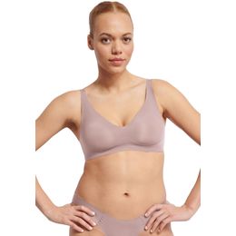 Sloggi Damen B&uuml;gelloser BH "ZERO Feel 2.0", Gr. S, rosa, Single Jersey, Obermaterial: 76% Polyamid, 24% Elasthan, unifarben, BHs, atmungsaktive,