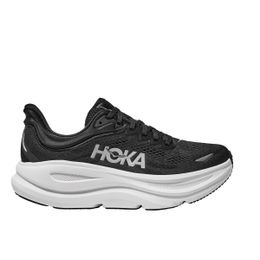Hoka One One Herren Laufschuh "BONDI 9", Gr. 43schwarz, wei&szlig;, Synthetik, Textil, Schuhe, atmungsaktives Mesh-Obermaterial, leicht profiliertes