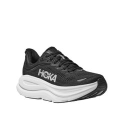Hoka One One Herren Laufschuh "BONDI 9", Gr. 44schwarz, wei&szlig;, Synthetik, Textil, Schuhe, atmungsaktives Mesh-Obermaterial, leicht profiliertes