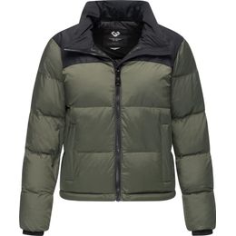 Ragwear Damen Steppjacke "Serah", gr&uuml;n, Gr. M, Obermaterial 1: 100% Nylon. Obermaterial 2: 100% Polyester. Innenfutter: 100% Polyester. Wattierung:
