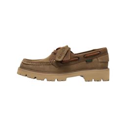 Clarks Herren Bootsschuh "Clarks Halbschuhe Veloursleder", Gr. 44, braun, Veloursleder, Schuhe