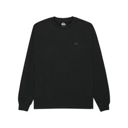 Quiksilver Herren Langarmshirt "Salt Water", schwarz, Gr. M, Obermaterial: 100% Baumwolle., Shirts