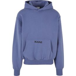 Karl Kani Herren Kapuzenpullover "Karl Kani Herren KM234-038-2 KK Small Retro OS Hoodie"dustyblau, Gr. XS, mehrfarbig, 80% Baumwolle, 20% Polyester,