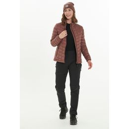 WHISTLER Damen Outdoorjacke "Kate", braun, Gr. 40, unifarben, Kunstfaser, Jacken, in tollem Stepp-Design