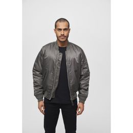 Brandit Herren Anorak "Brandit Herren MA1 Bomber Jacket"charcoal, Gr. XL, unifarben, 100% Polyamid, Jacken