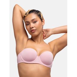 Dorina Damen Balconette-BH "Michelle", Gr. 80, pink, Microtouch, Obermaterial: 64% Polyamid, 26% Polyester, 10% Elasthan, unifarben, BHs, mit