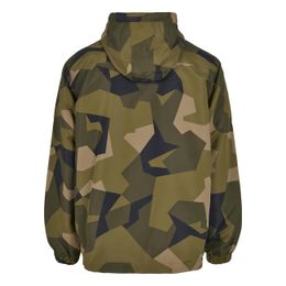 Brandit Herren Allwetterjacke "Brandit Herren Summer Pull Over Jacket"swedisch camo, Gr. L, mehrfarbig, 100% Polyester, Jacken