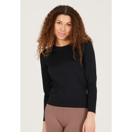 ENDURANCE ATHLECIA ATHLECIA Damen Langarmshirt "Julee", schwarz, Gr. S, unifarben, 100% Polyamid, Shirts, in nahtlosem Design