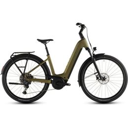 Cube Touring Hybrid Pro 800 Wh E-Bike Easy Entry 28" goldenlime'n'black 50 cm | Dienstrad-Leasing m&ouml;glich