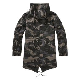 Brandit Herren Wintermantel "Brandit Herren M51 US Parka"schwarzcamo, Gr. S, 73% Baumwolle, 27% Polyamid, M&auml;ntel